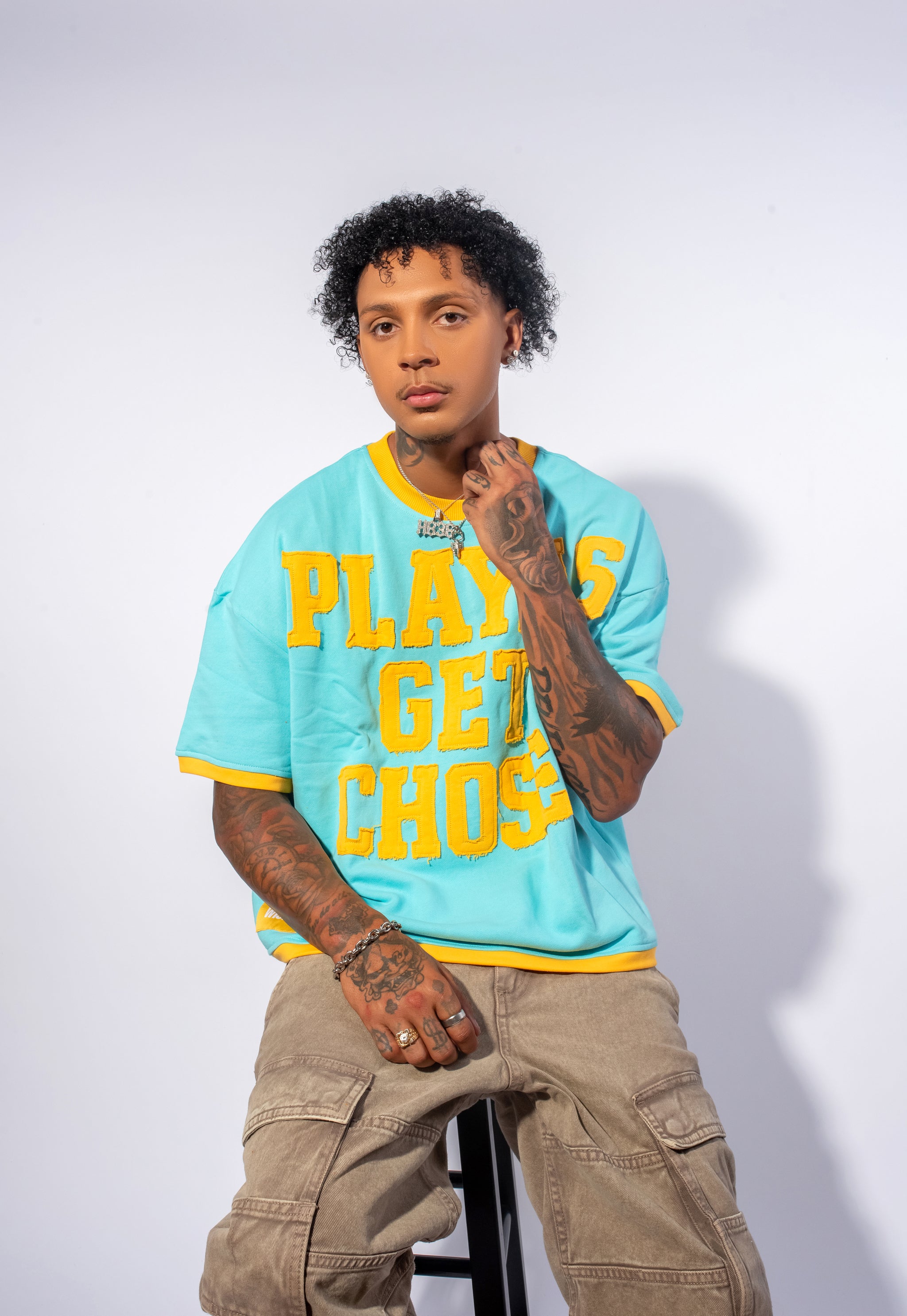 'Azul Gold' OG TEE – Playas Get Chose